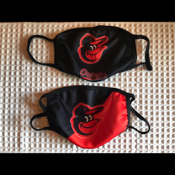 Accessories | Two Baltimore Orioles Collectible Face Masks New | Poshmark